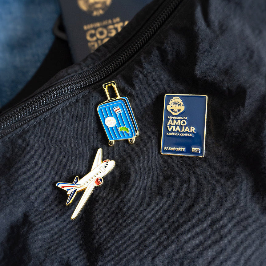 Pack de pines viajeros | Gallo Pin
