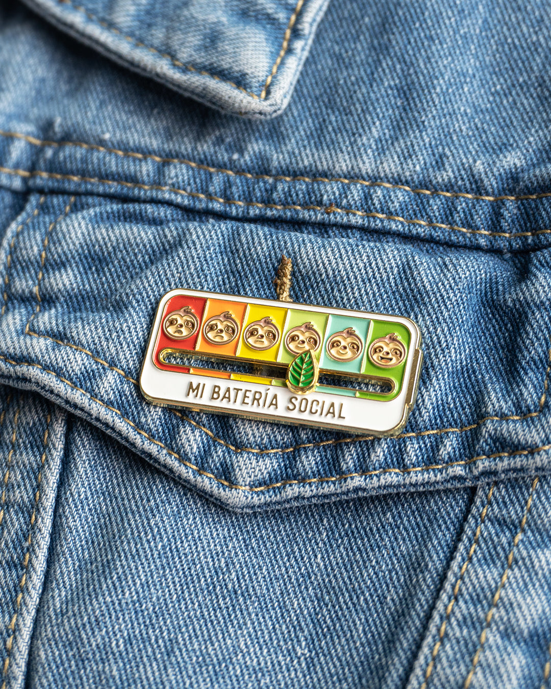 Pin Mi Batería Social | Gallo Pin