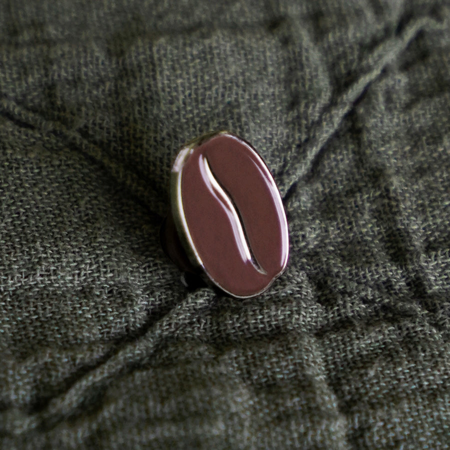 Coffee Bean Enamel Pin | Gallo Pin