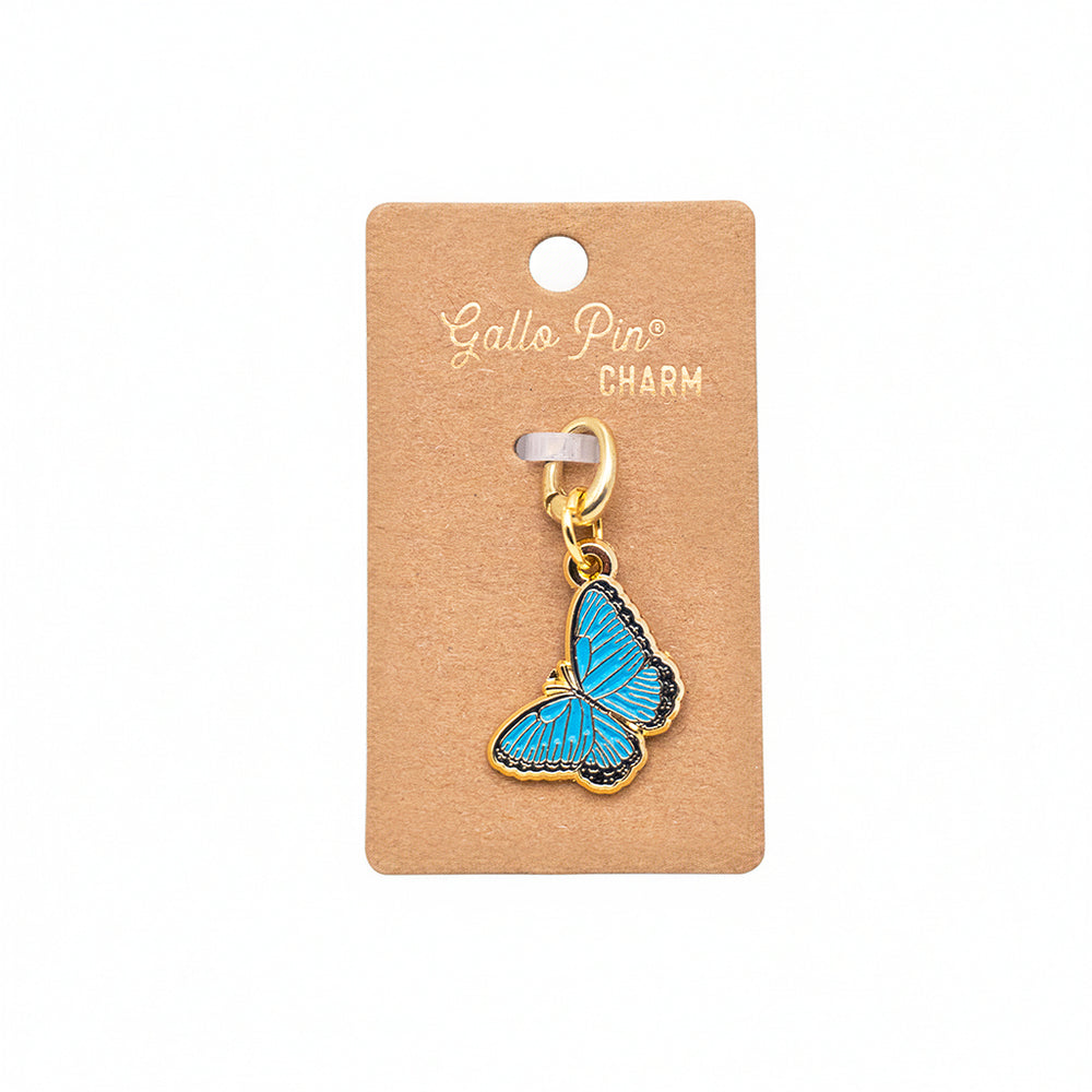 Charm Mariposa Morpho | Gallo Pin