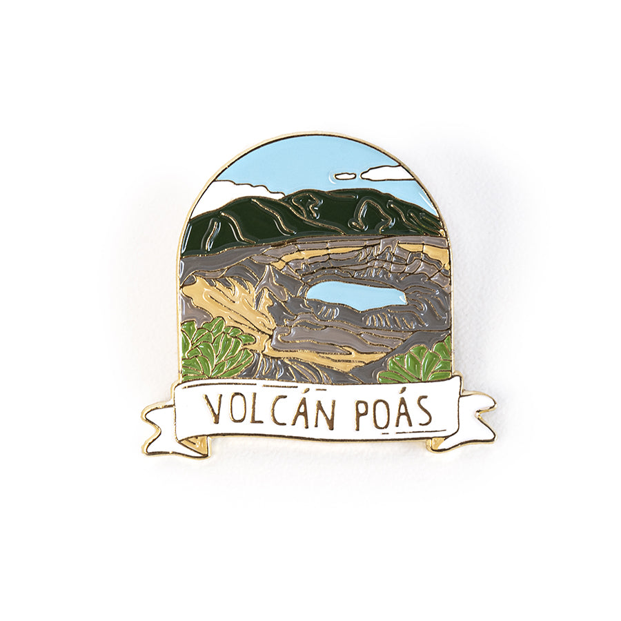 Pin Volcán Poás | Gallo Pin